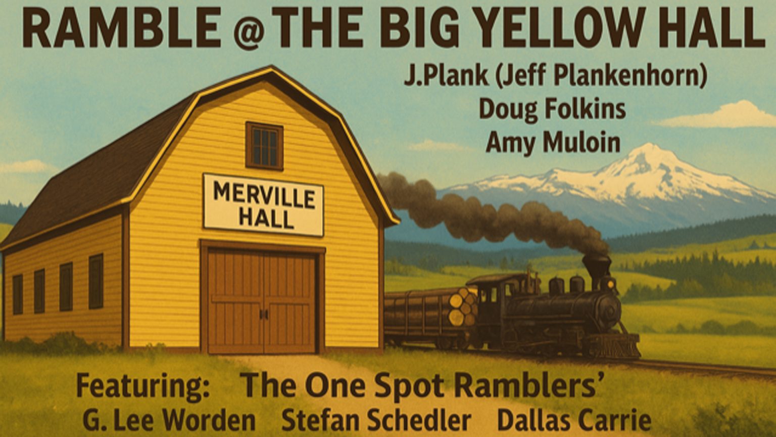Ramble at the Big Yellow Hall - Tidemark Theatre